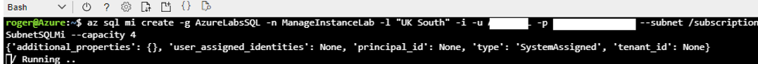 Setting up an Azure SQL Managed Instance – geohernandez