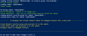 Setting up an Azure SQL Managed Instance – geohernandez