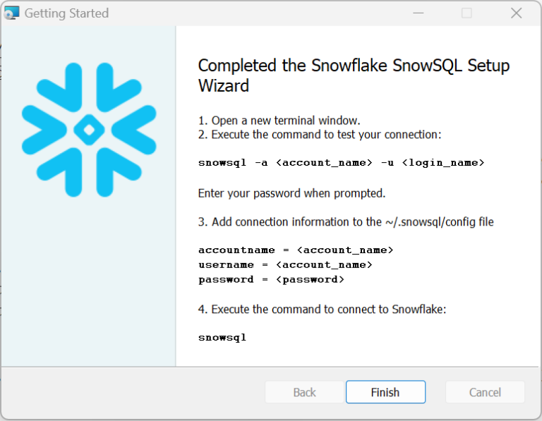 Getting Started with SnowSQL: Connecting to Your Snowflake Account ...