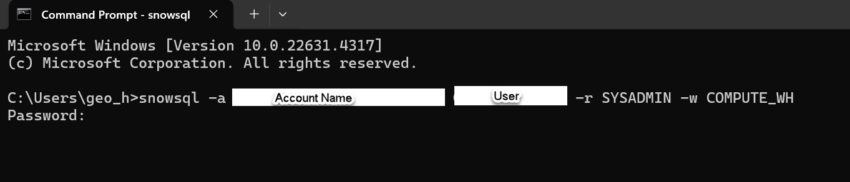 Getting Started with SnowSQL: Connecting to Your Snowflake Account ...
