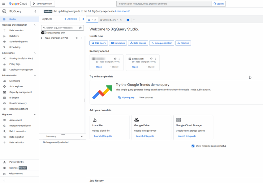 Quick Guide: BigQuery Service Account Setup Using gcloud – geohernandez